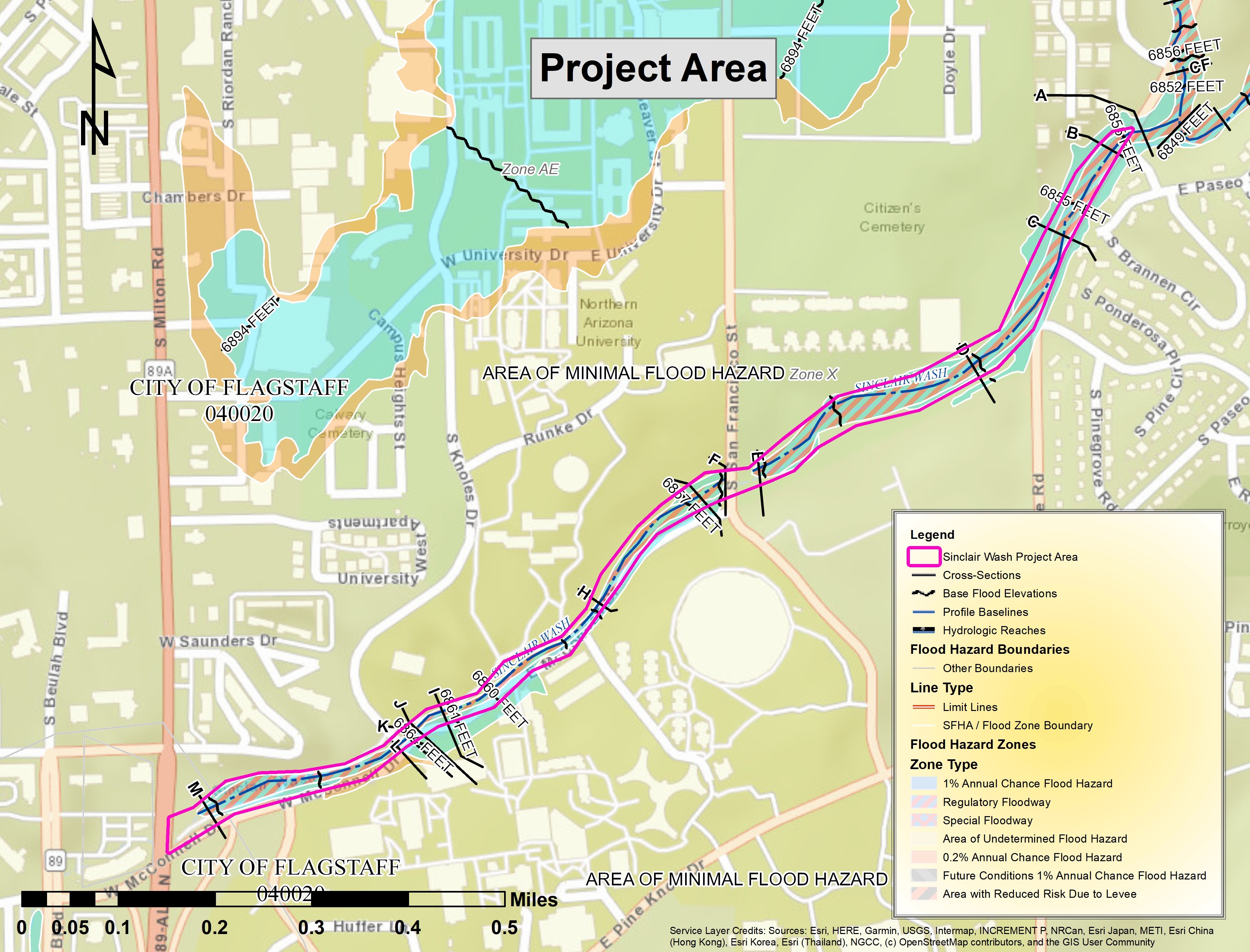 Sinclar Wash - Project Information