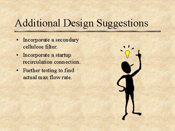 Additional Design Suggestions